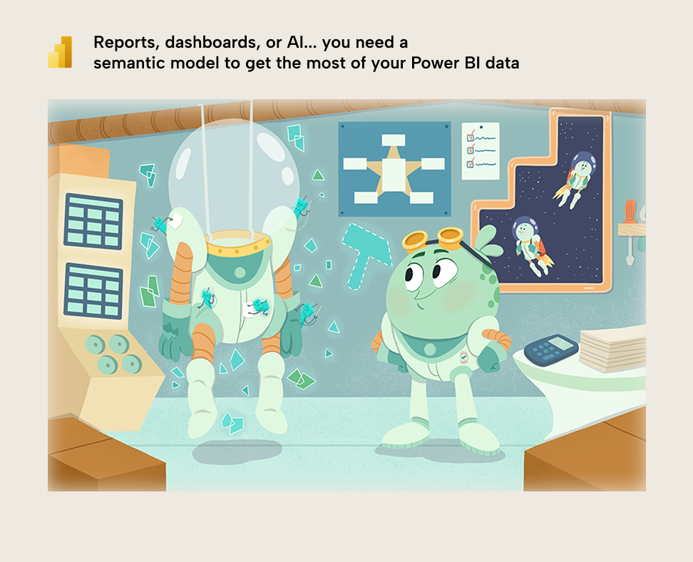 Creating your first Power BI semantic model in 2025